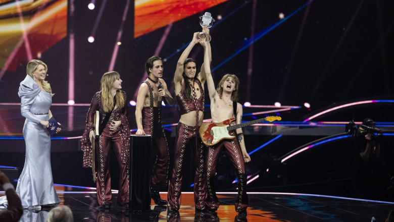 Eurovision 2021 a fost câștigat de Italia, cu o piesă rock ...