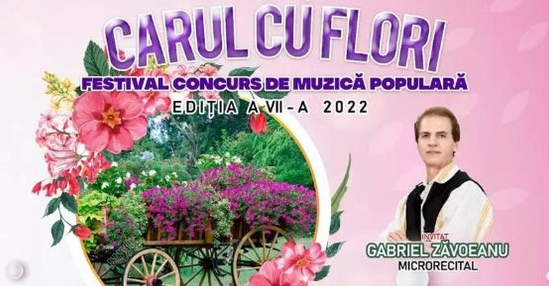 Evenimentul cultural „Carul cu flori” de la Giuvărăști, la a șaptea ...
