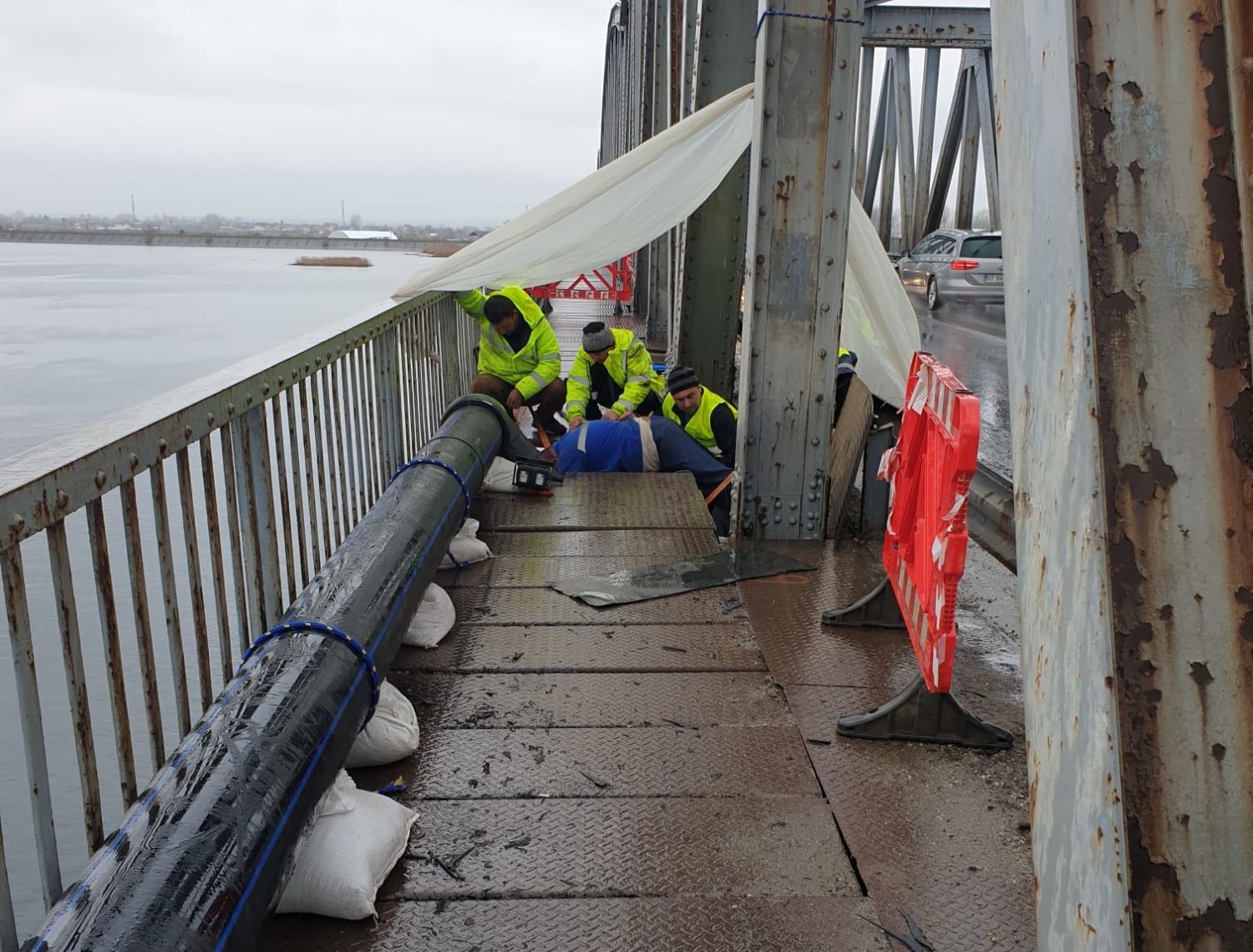 CAO: Conducta de aducțiune a apei de la Podul Olt, repusă în funcțiune ...