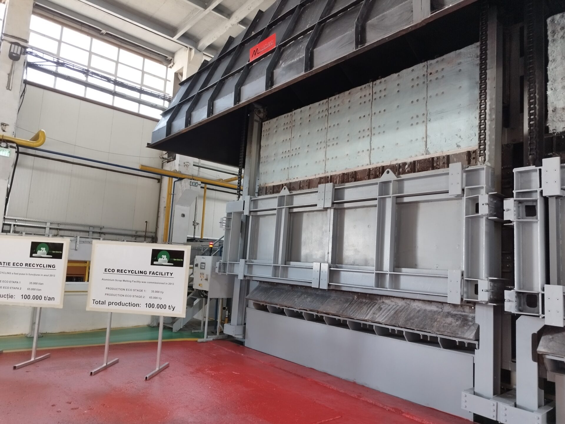 ALRO a inaugurat o investiție de 11 milioane de dolari în instalația de ...