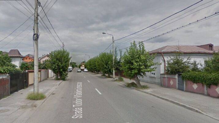 Strada Tudor Vladimirescu din Slatina, închisă traficului rutier, marți ...
