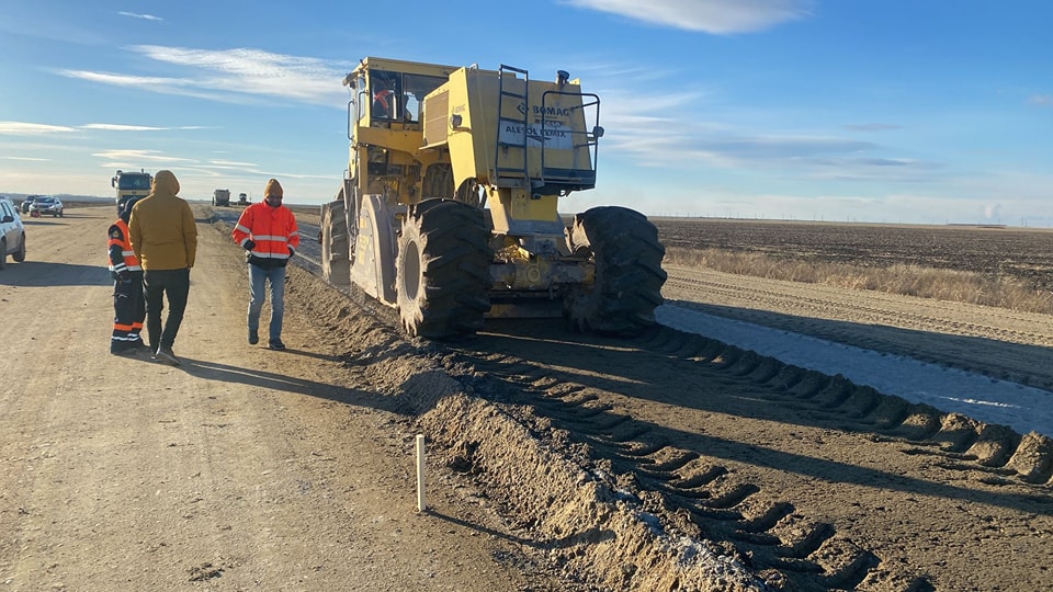 DRDP Craiova: Se lucrează la structuri, terasamente și aprovizionare ...