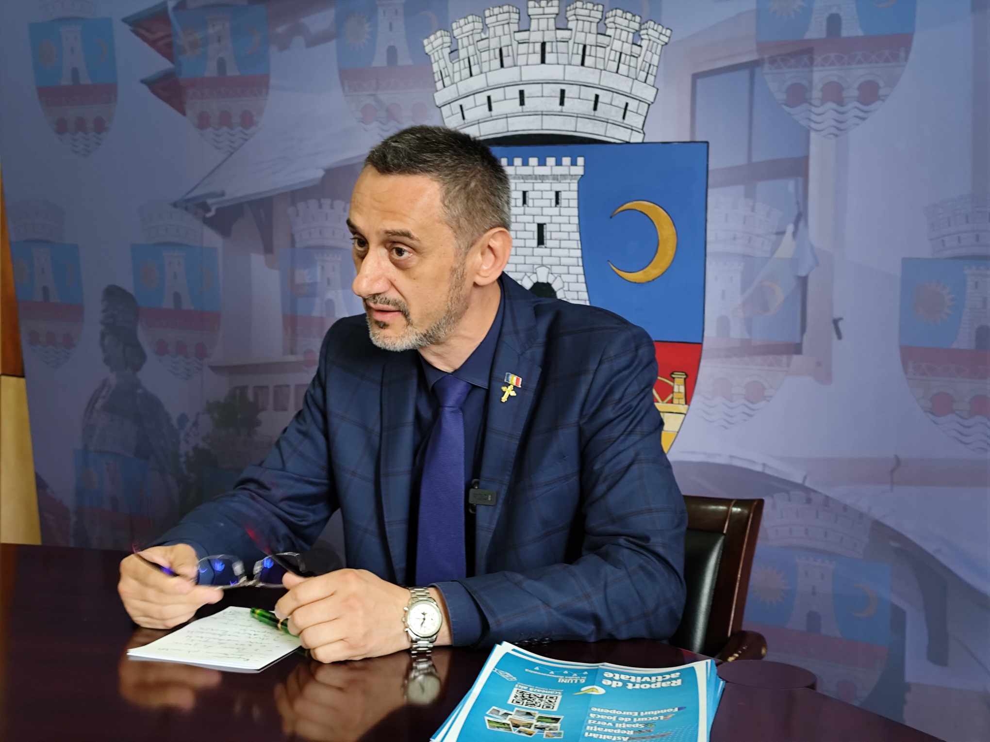 Mario De Mezzo, primarul municipiului Slatina, spune că Aqua Park-ul va ...
