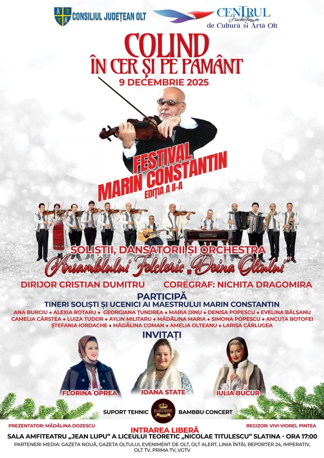 Slatina. Festivalul de colinde și cântece de voie bună „Marin ...