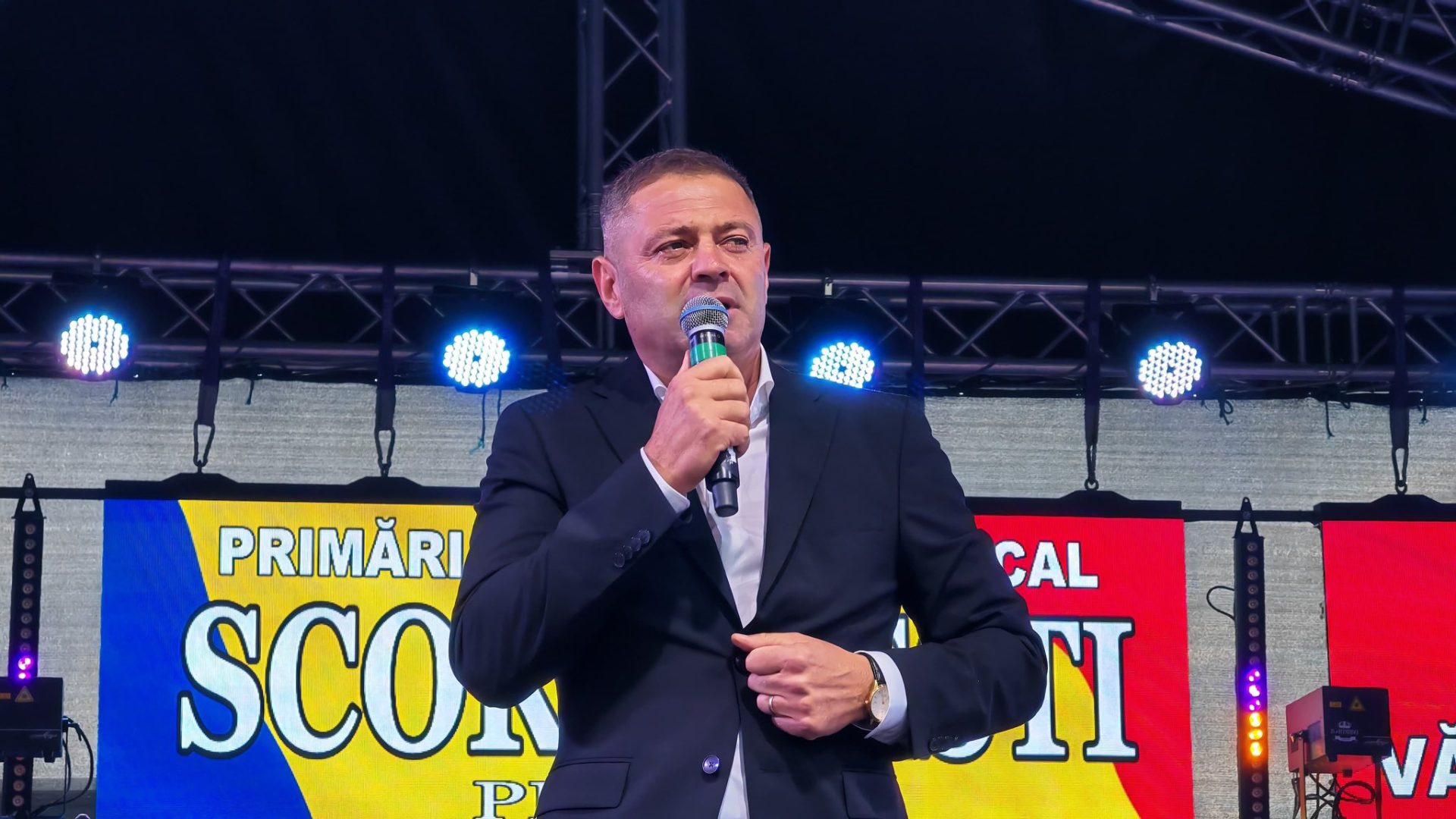 Daniel Tudor, primar al orașului Scornicești: „Suntem în linie dreaptă ...